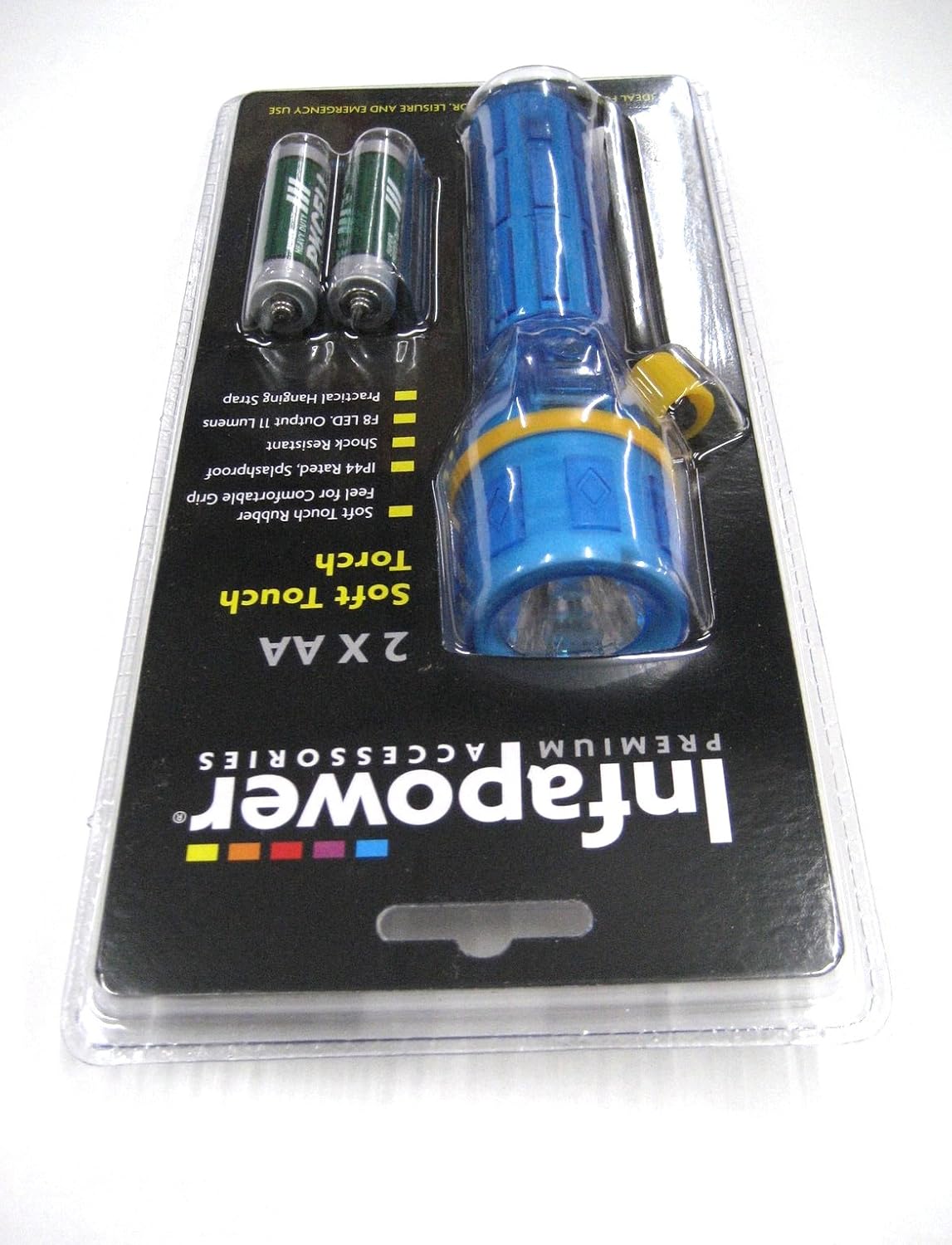 Infapower INFA-F020 Splashproof Soft Touch Rubber Extra Bright F8 LED ...