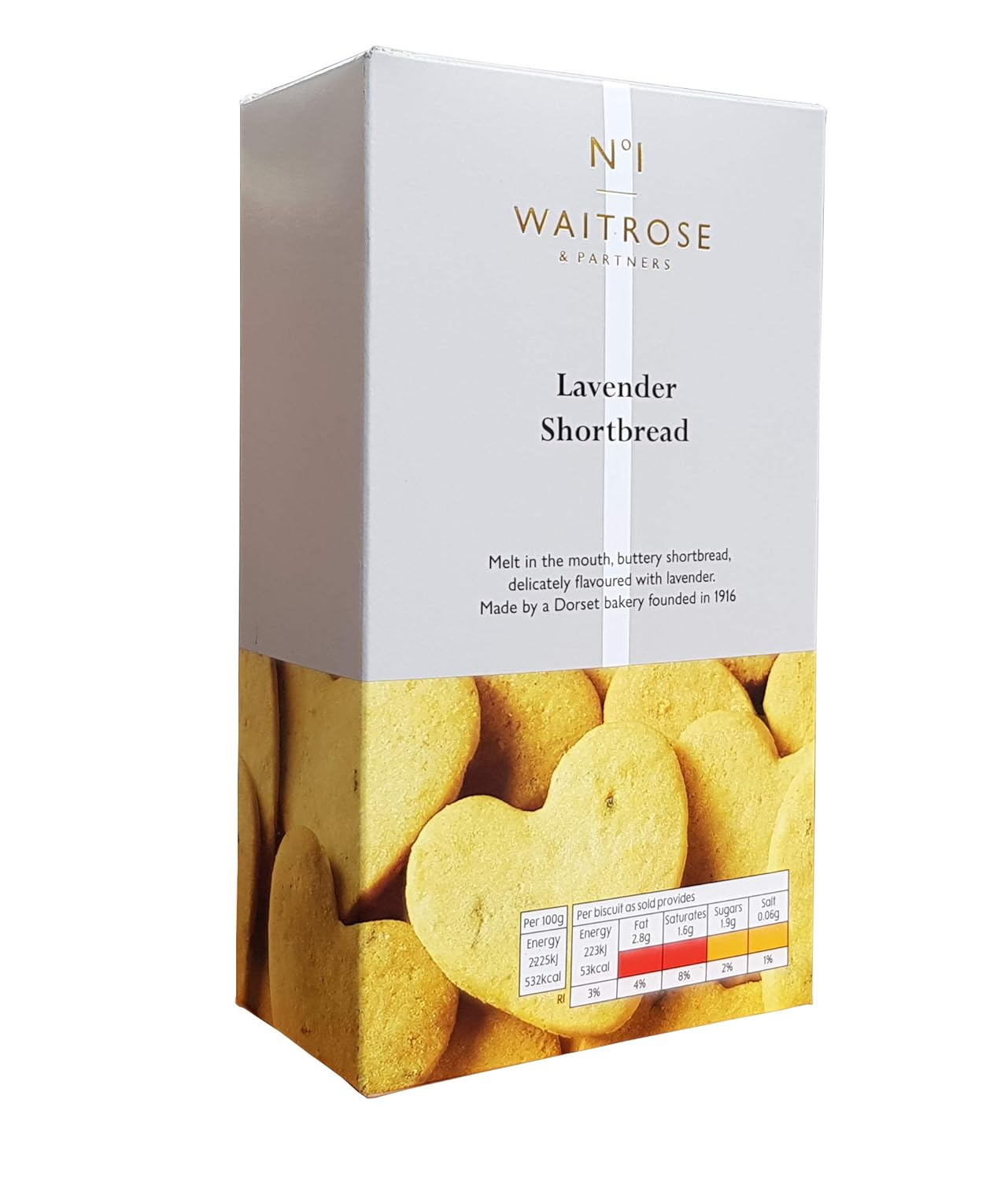 Amazon.com : Lavender Shortbread Waitrose 135g : Grocery & Gourmet Food