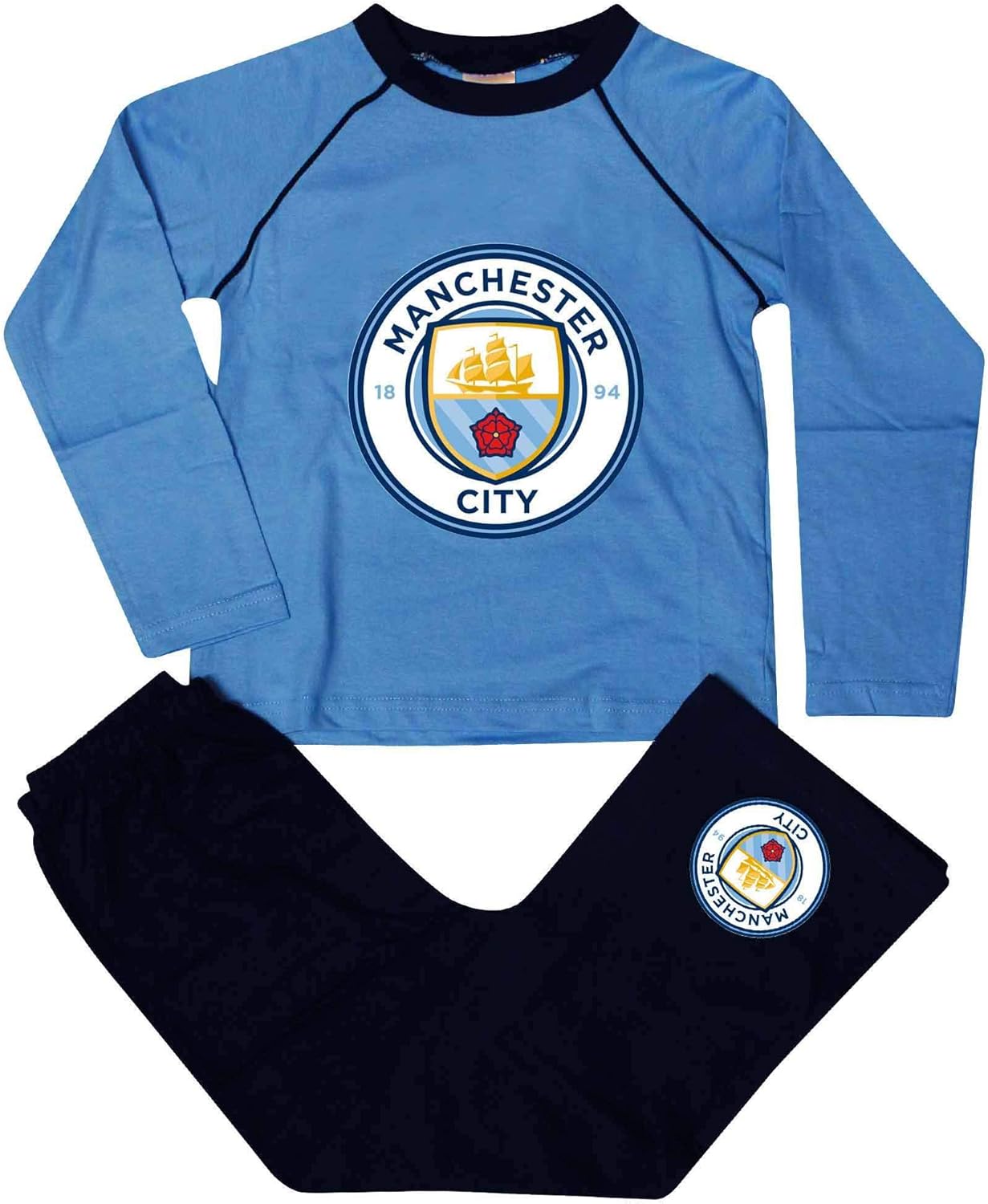 Manchester City Official Kids Football Pyjamas (100% Cotton) – BigaMart