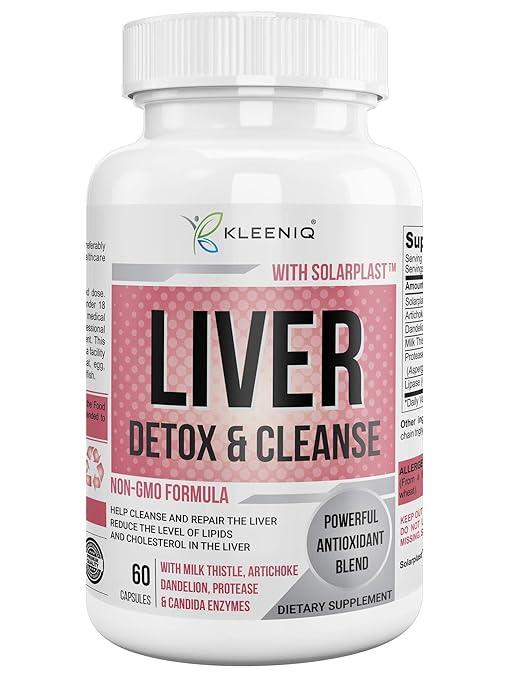 Liver Cleanse Detox - Support Supplement and Repair Formula - Natural ...