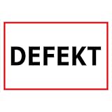 Schild Defekt – 15x20cm, 30x20cm und 45x30cm – Bohrlöcher Aufkleber ...
