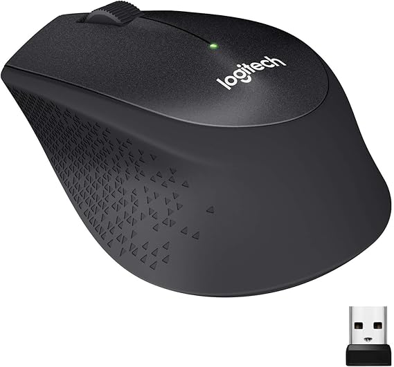 Logitech M330 Silent Plus Wireless Mouse – Enjoy Same Click Feel with ...