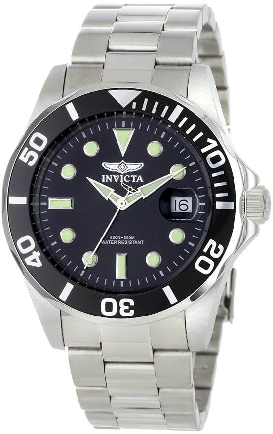 Invicta SWISS Master of the Oceans Pro Diver Mens Stainless Steel Date ...