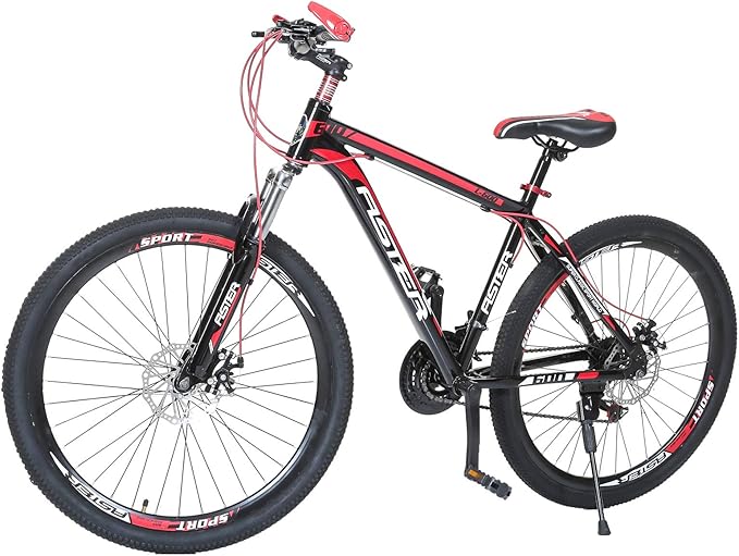 Aster L600 Mountain Bike - Black Red 26 Inch (Multi Color): Buy Online ...