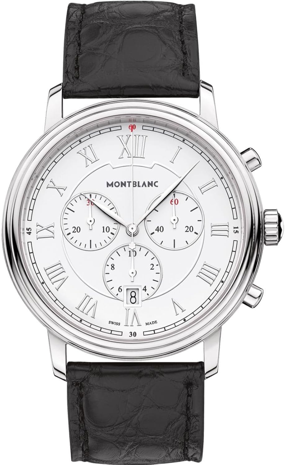 MONTBLANC TRADITION RELOJ DE HOMBRE CUARZO 42MM CORREA DE CUERO 114339 ...
