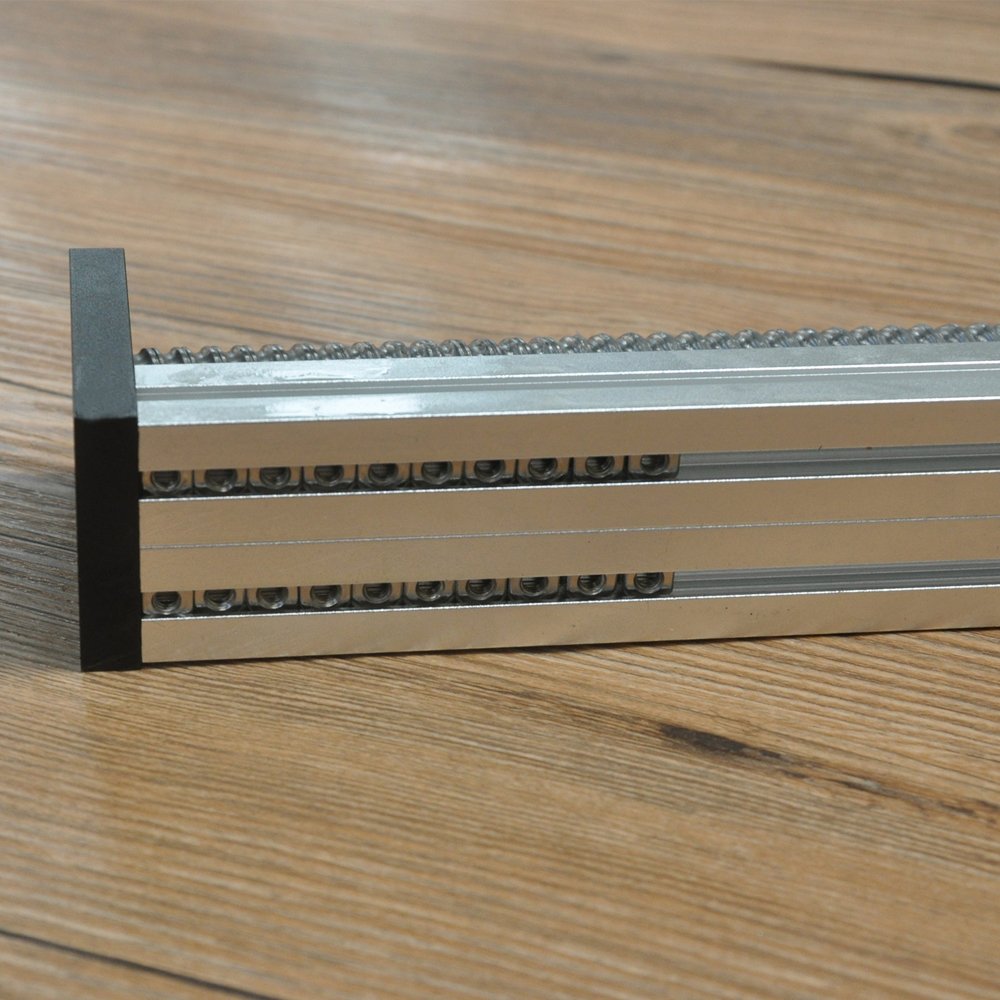 Industrial FUYU FSL40 Linear Guide Slide Table Ball Screw Motion Rail CNC Linear Guide Stage ...