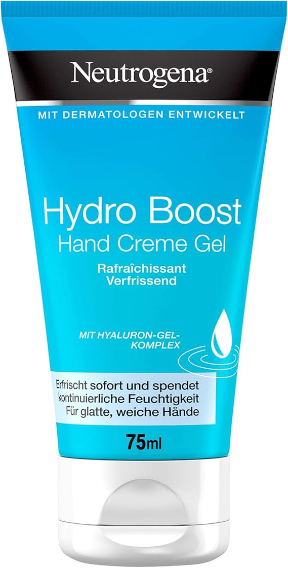 Neutrogena Hydro Boost Hand Cream Gel, Hyaluron Complex 1er Pack (1 x ...
