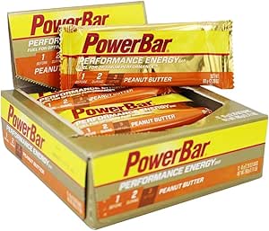 Amazon.com: PowerBar Performance Energy Bar, Peanut Butter, 2.29 Ounce ...