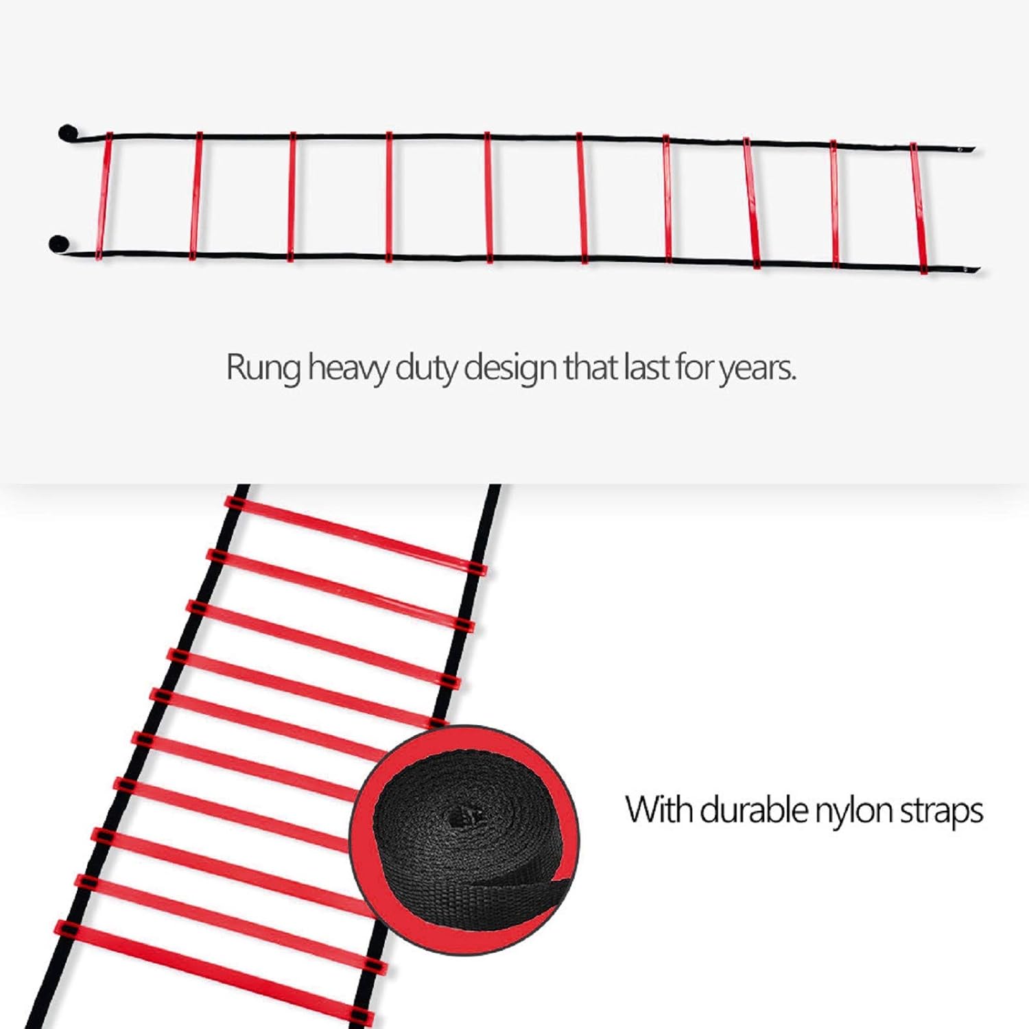 OhhGo Agility Ladder,Speed Training Ladder Exercise Ladder Outdoor ...