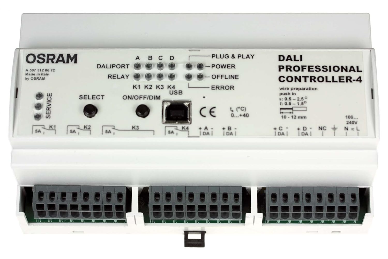 Osram Cont-4 DALI PRO Con-4 4X1: Amazon.de: Baumarkt