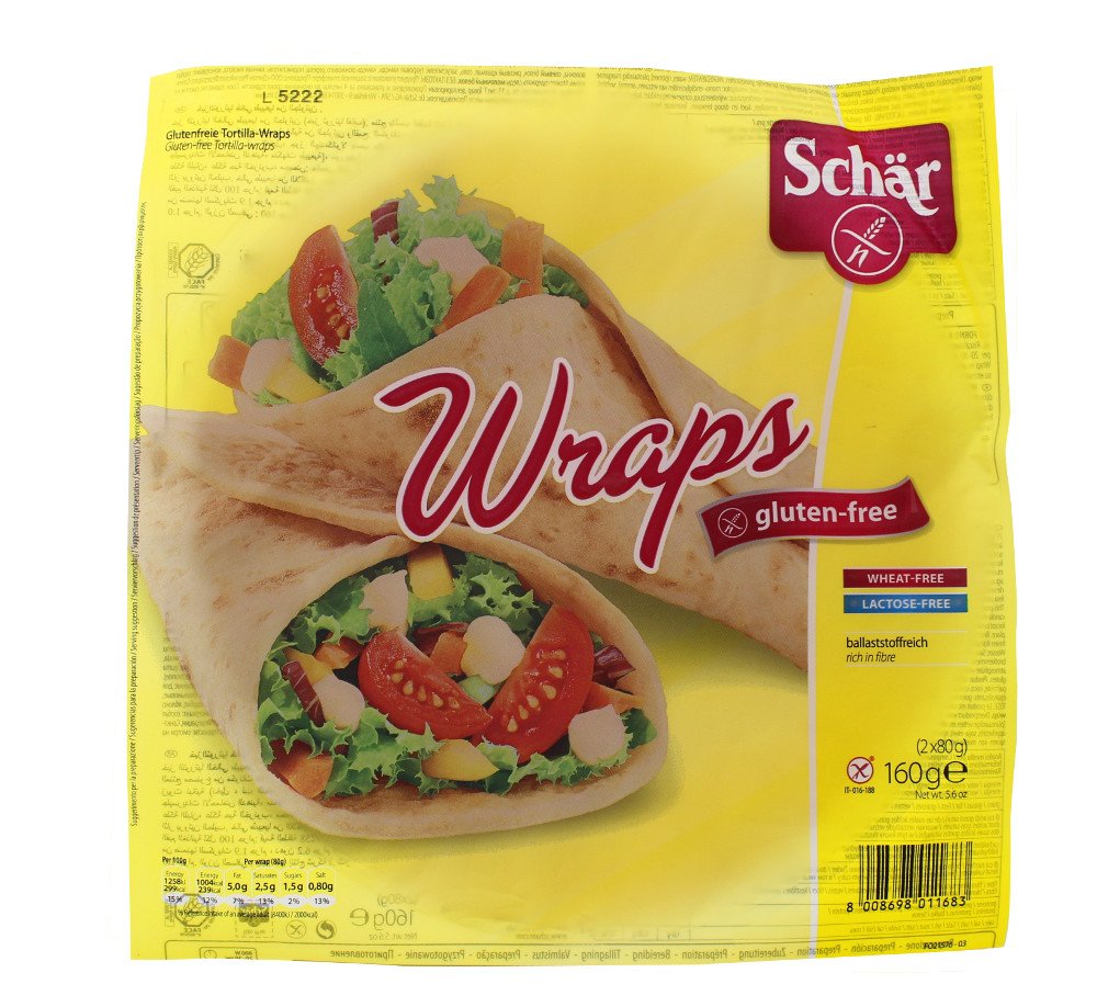 SCHAR WRAPS PIADINA ARROT 160G: Amazon.co.uk: Health & Personal Care