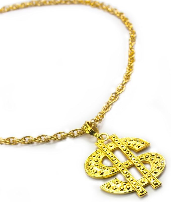 Oblique-Unique® Collana con segno di Rapper Goldene Millionär Gangster ...