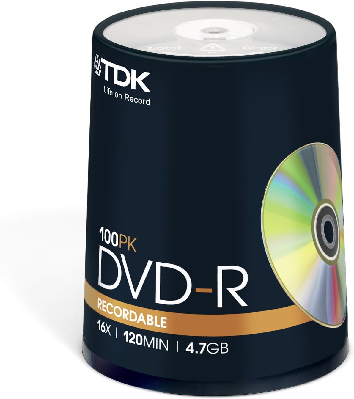 TDK DVD-R 4.7GB - Confezione da 100: Amazon.it: Informatica