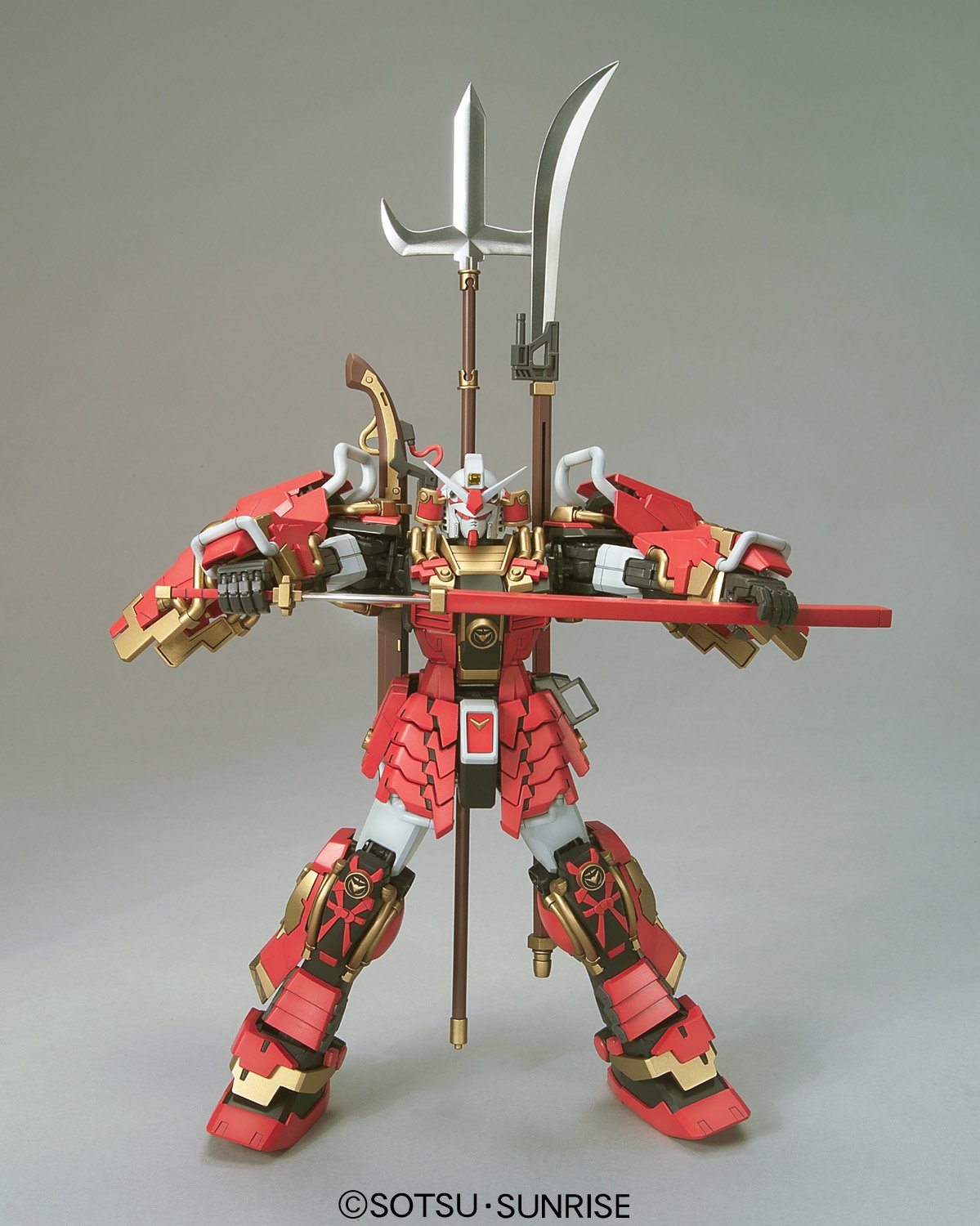 MG Shin Musha Gundam with minimalistic paint job : Gunpla