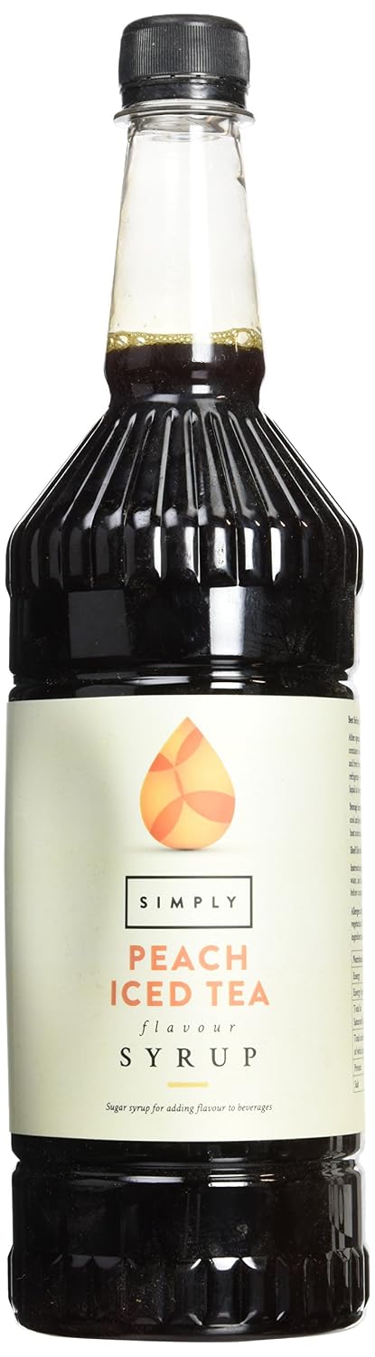 Simply Peach Tea Syrup 1 Litre: Amazon.co.uk: Grocery