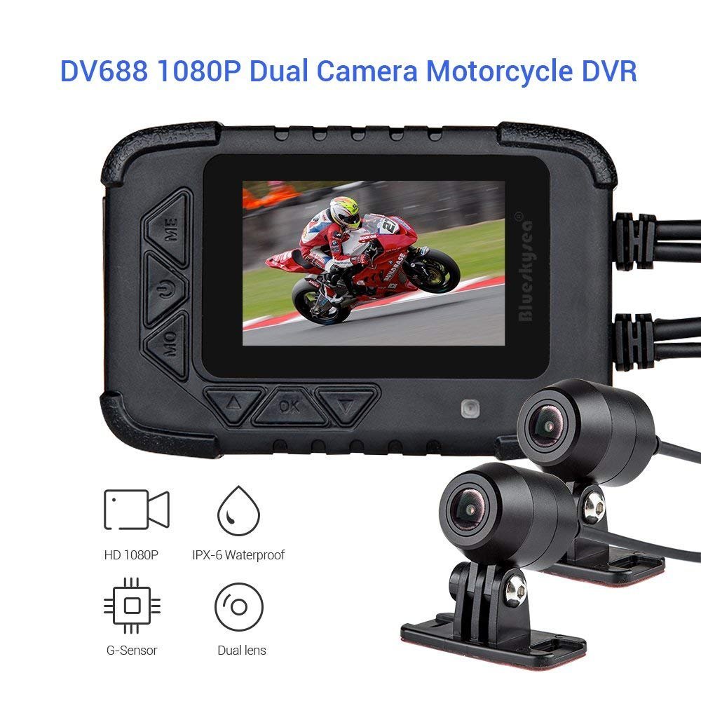 Motorcycle Dash Cam Motorcycle Recording Camera 1080p: Amazon.co.uk ...