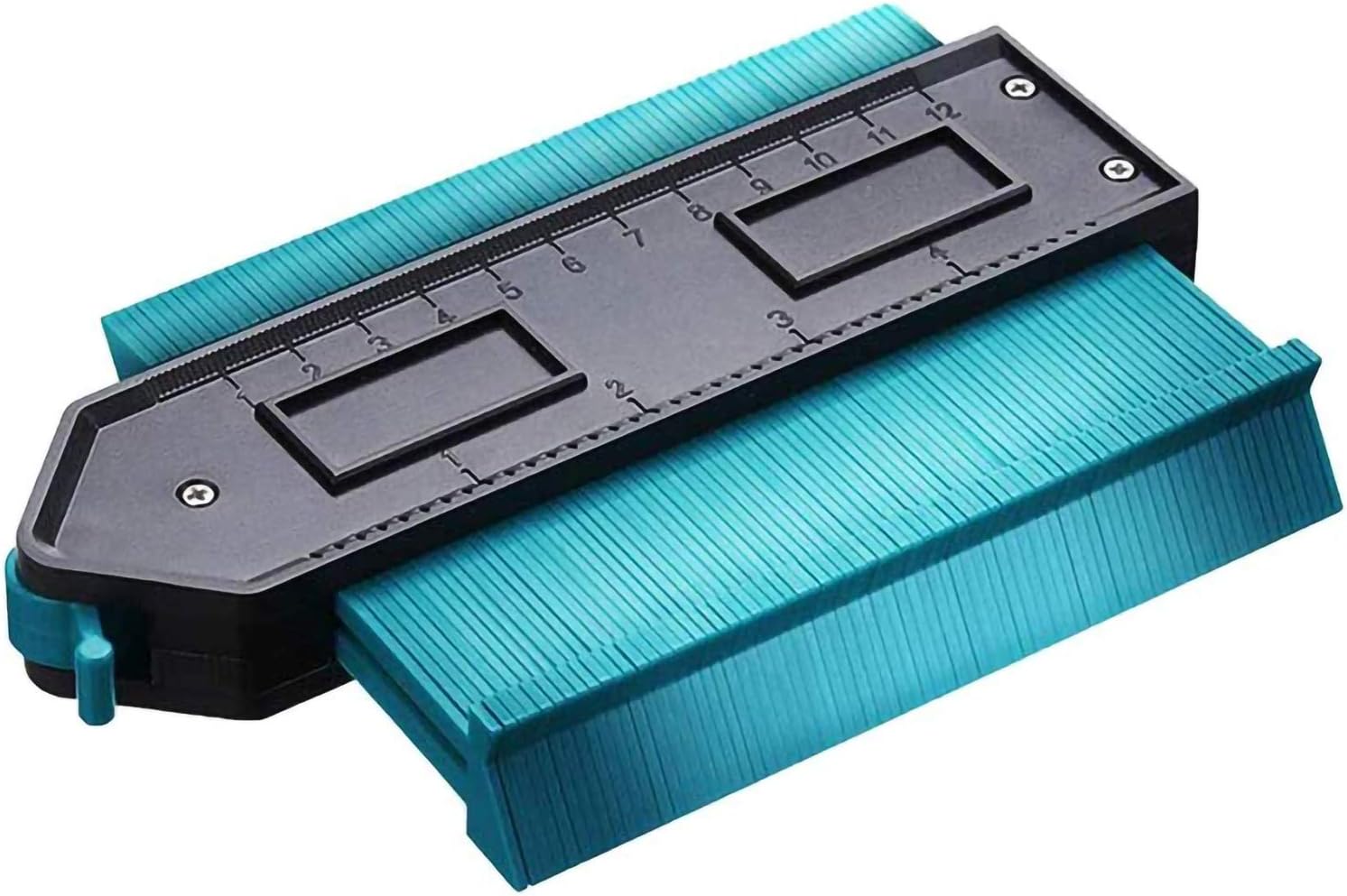 THETAG Contour Gauge, Self-Locking profiler Gauge Plastic Irregular ...