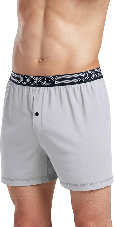Jockey Men's Underwear Active Microfiber Boxer: Amazon.ca: Clothing ...