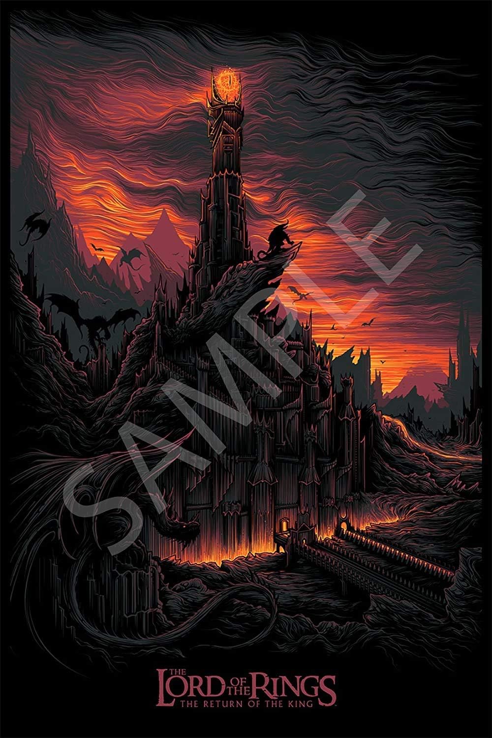 Amazon.com: Best Print Store - Lord of The Rings, The Return of The ...