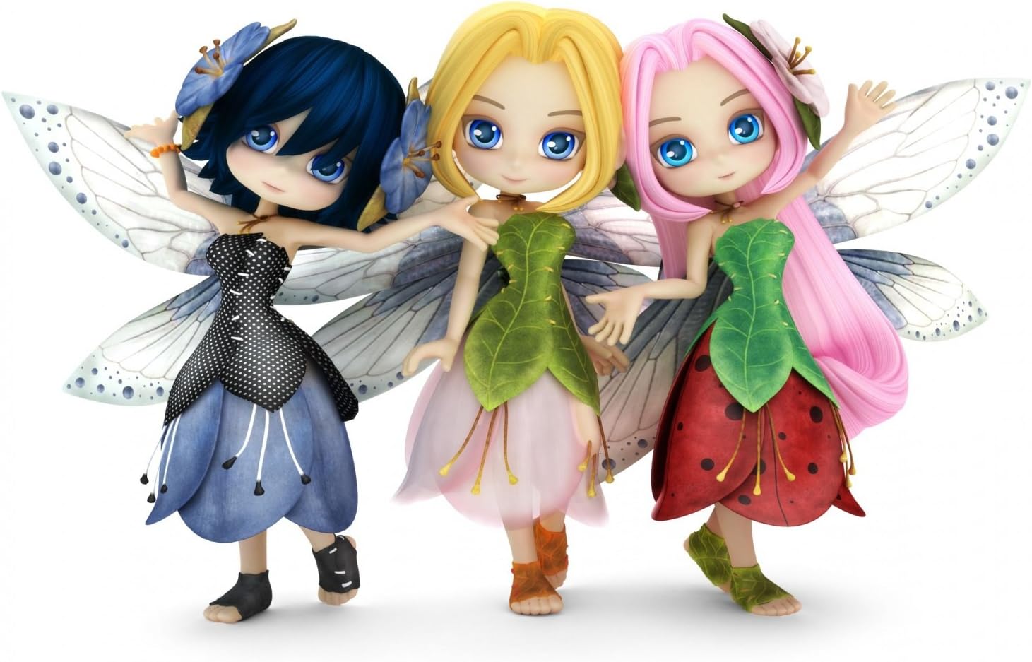 Amazon.de: Fee Comic Kinder XXL Wandbild Kunstdruck Foto Poster P0702 ...