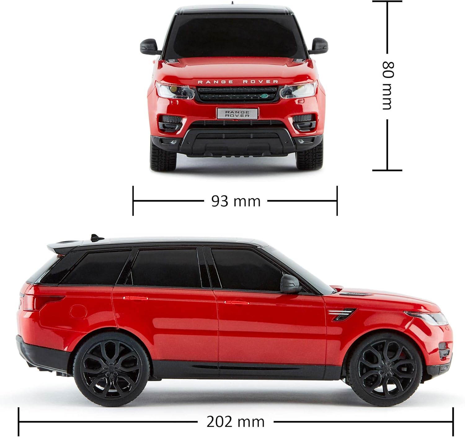CMJ RC CarsTM Range Rover Sport Official Licensed Remote Control Car 1: ...