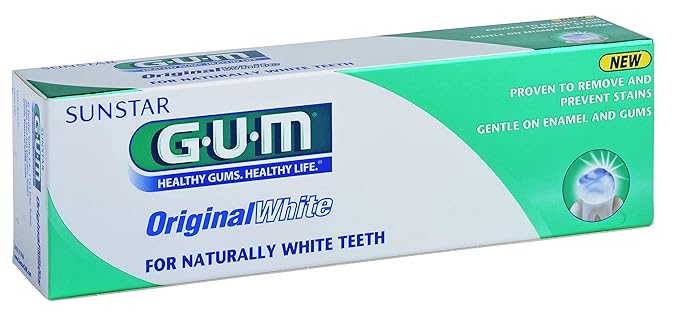 Gum Original White Toothpaste 75ml: Amazon.co.uk: Health & Personal Care