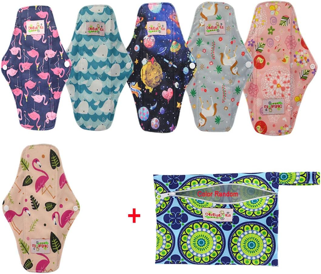 OHBABYKA, wiederverwendbare Damenbinden/Menstruationsbinden aus Bambus ...
