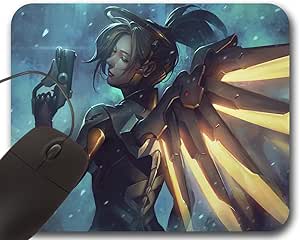 Mercy ( B ) Mousepad OW - Overwatch Alfombrilla de Ratón: Amazon.es: Hogar