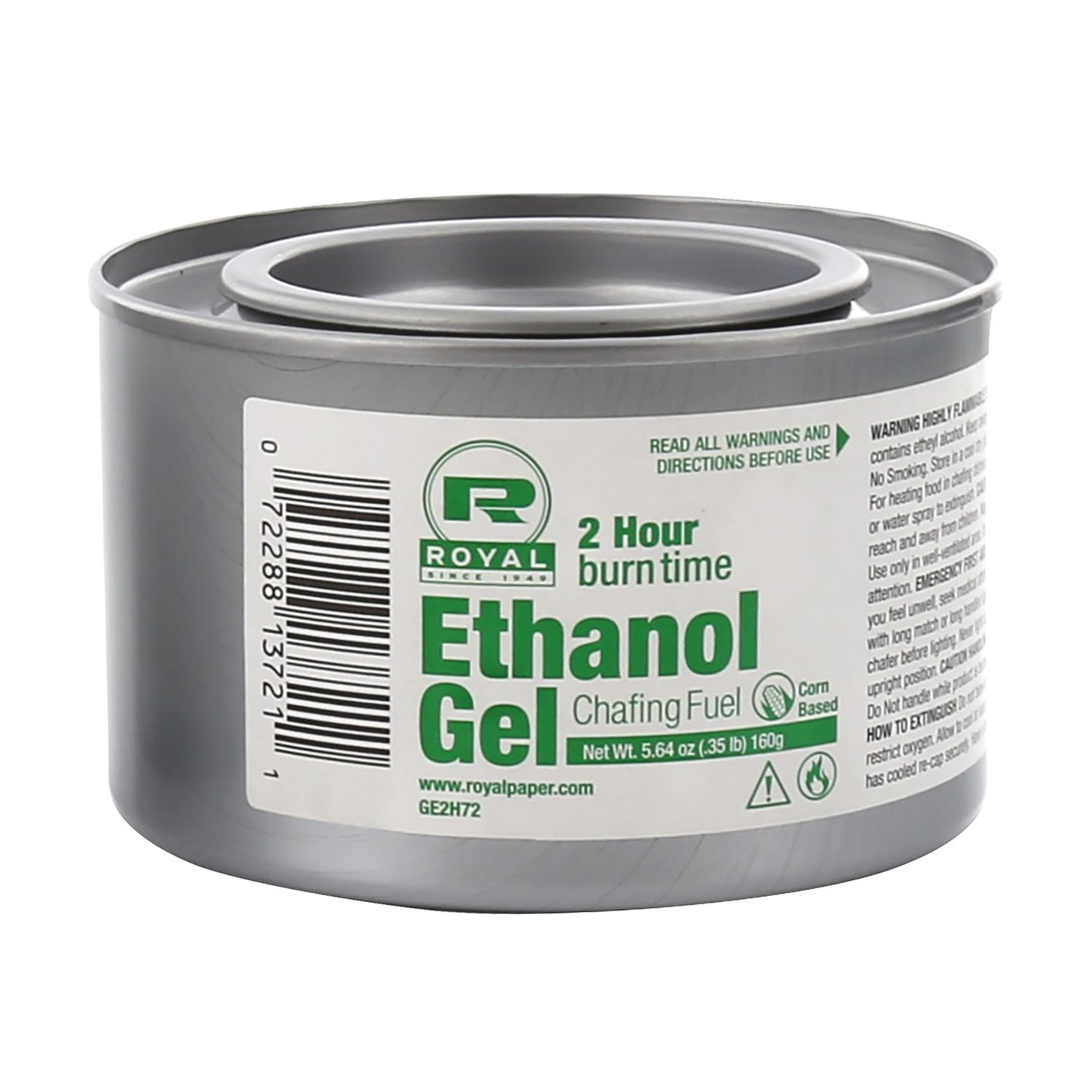 Royal 2 Hour Green Ethanol Gel Chafing Fuel, Package of 72 save price ...