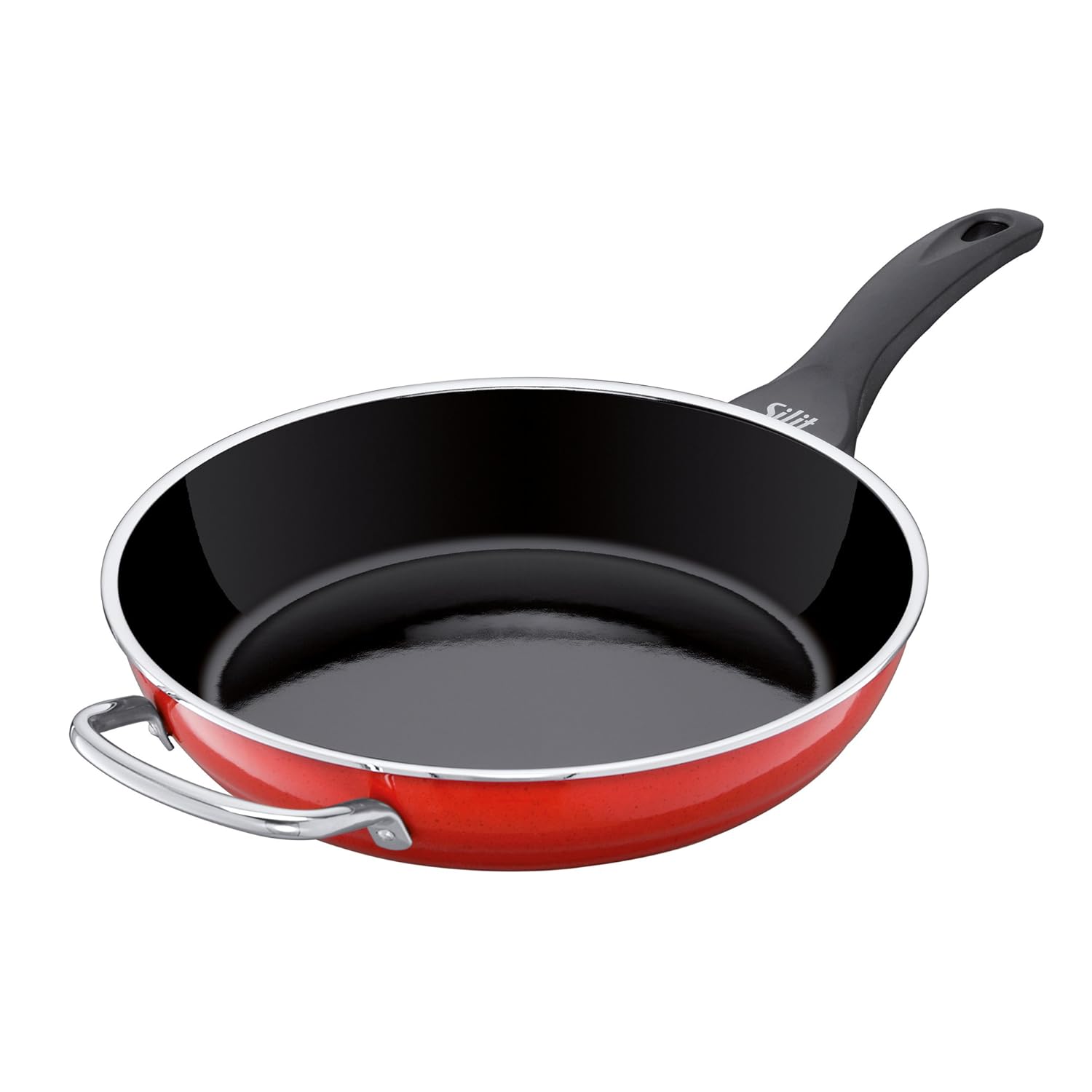 Silit Frying Pan Uncoated Ø 28cm Red Passion Energy Red Made in Germany ...