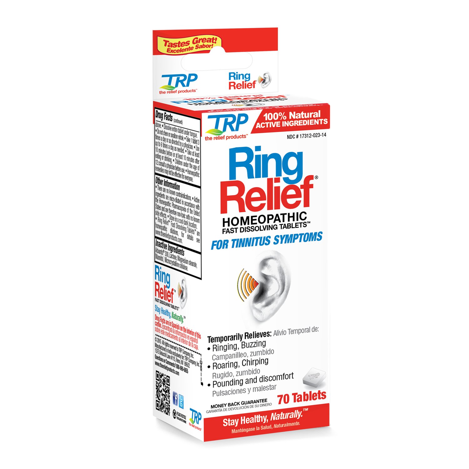 Amazon.com: Real Relief Tinnitus Homeolab 90 Chewable Tablet: Health ...