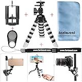 Amazon.com: Zeadio Ergonomic Swivel Smartphone Handheld Grip Stabilizer ...