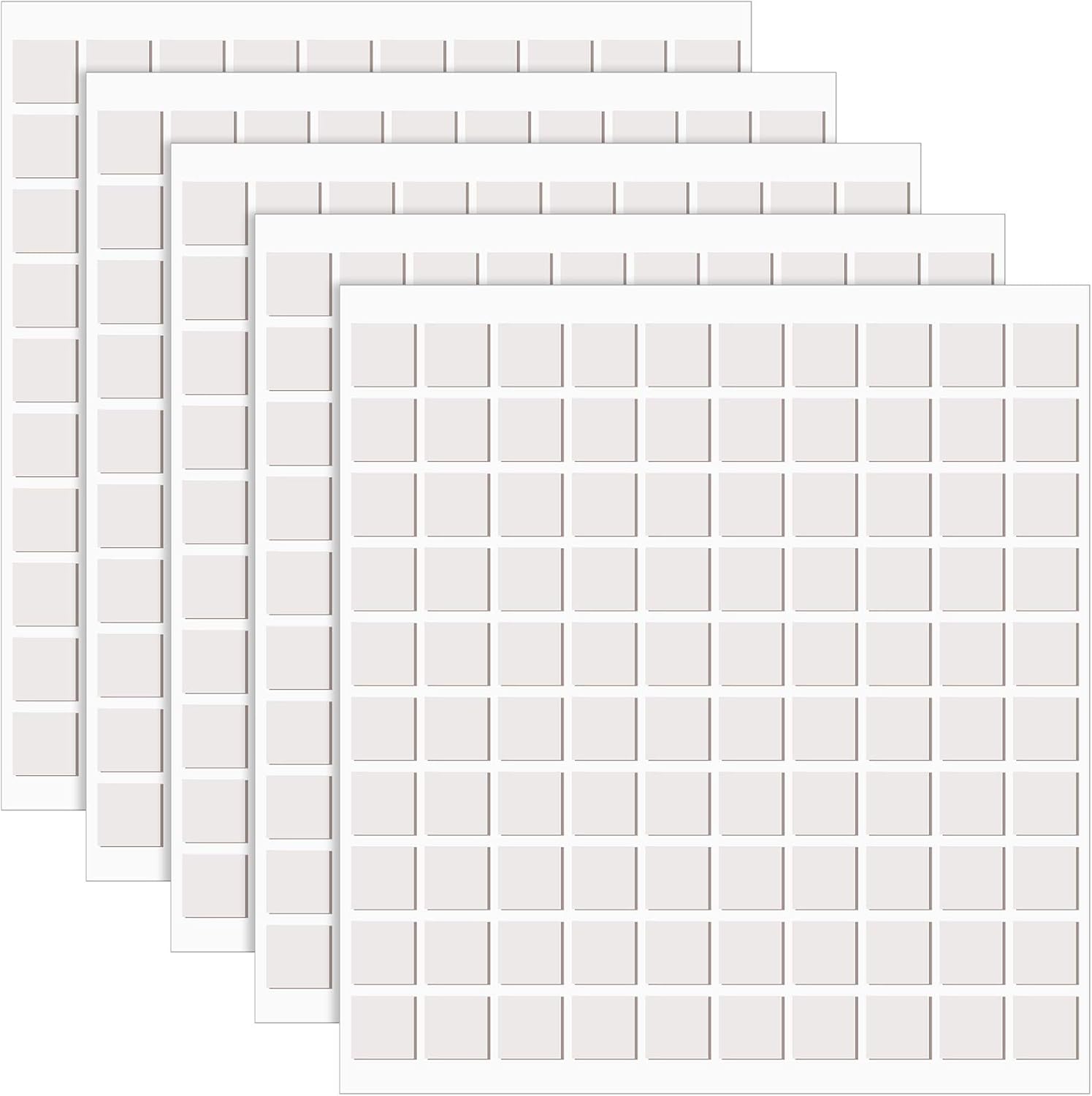 500 Pieces Adhesive Poster Putty Square Sticky Putty Removable Adhesive ...