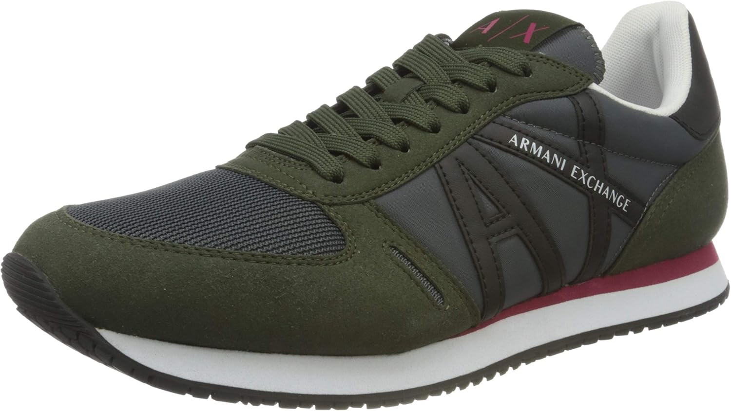 AX Armani Exchange Men's Lace Up Logo Sneaker: Amazon.ca: Shoes & Handbags