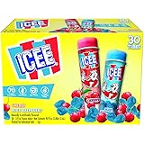 Amazon.com : Icee Cherry Freeze Squeeze Up Tubes, 4 Ounce -- 24 per ...
