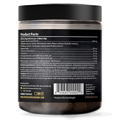 Mua Shroomies - Organic Mushroom Complex for Dogs - Turkey Tail, Lions ...