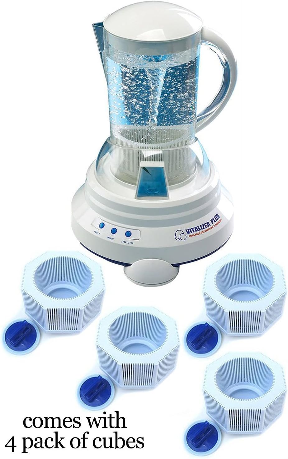 Amazon.com: Vitalizer Plus - Hexagonal Oxygen Water Maker w/ 4 Mineral ...