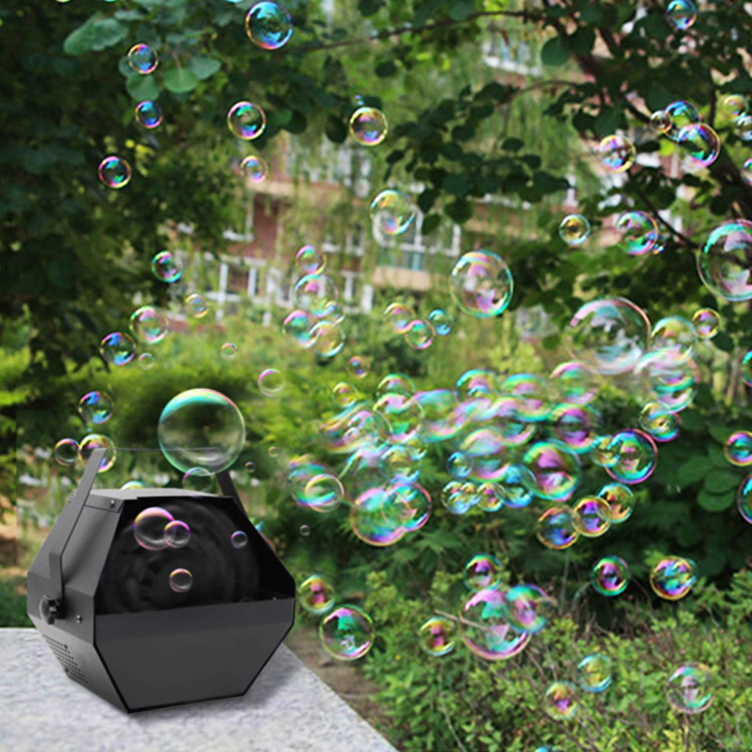 Metal Shell Bubble Machine,U`King Bubble Machine Professional,Portable ...