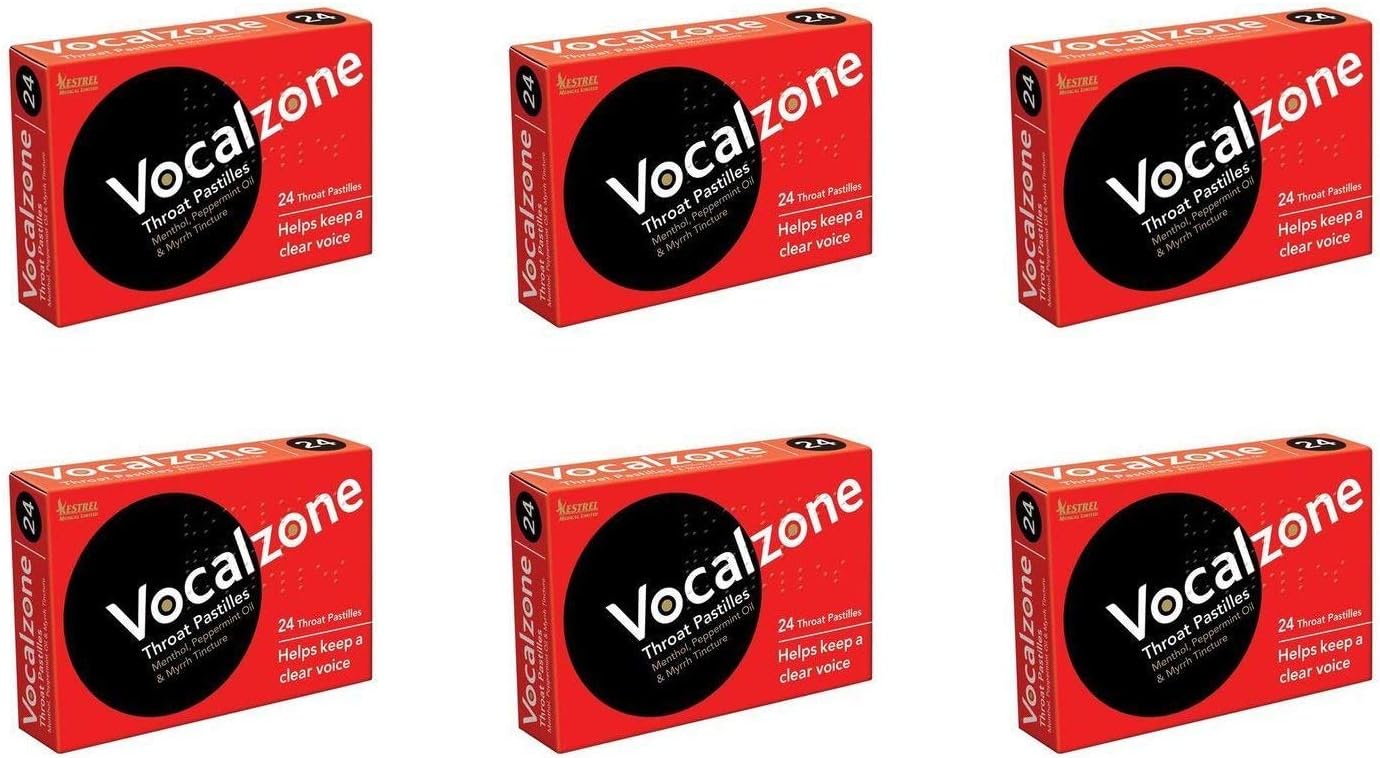(6 PACK) - Vocalzone Vocalzone Throat Pastille Tablets | 24s | 6 PACK ...