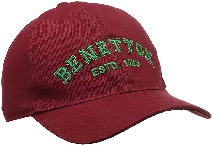 United Colors of Benetton Men's Baseball Cap (0IP6CAPBE056I-17C-ST_Red ...