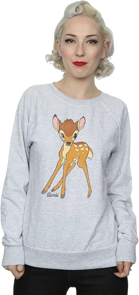 Disney Women's Classic Bambi Sweatshirt: Amazon.co.uk: Clothing