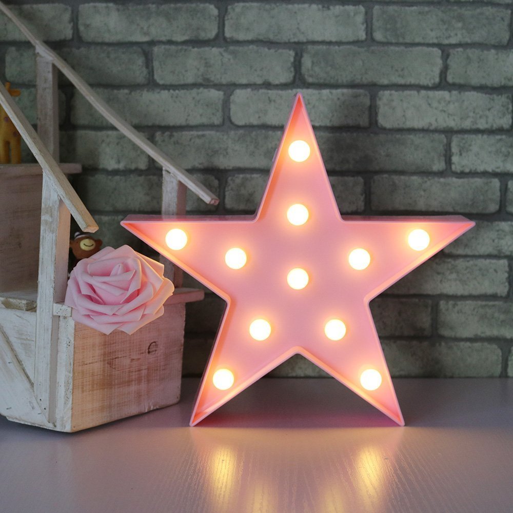 LED Estrella Iluminación nocturna Creativo luces Inteligente Ligero ...