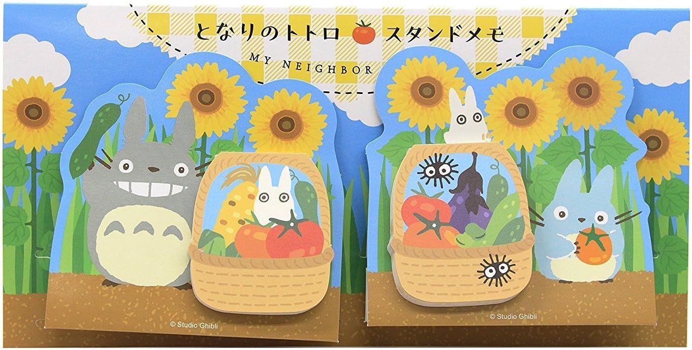 Movic Studio Ghibli My Neighbor Totoro Stand Memo Pad 2 Patterns 35 ...