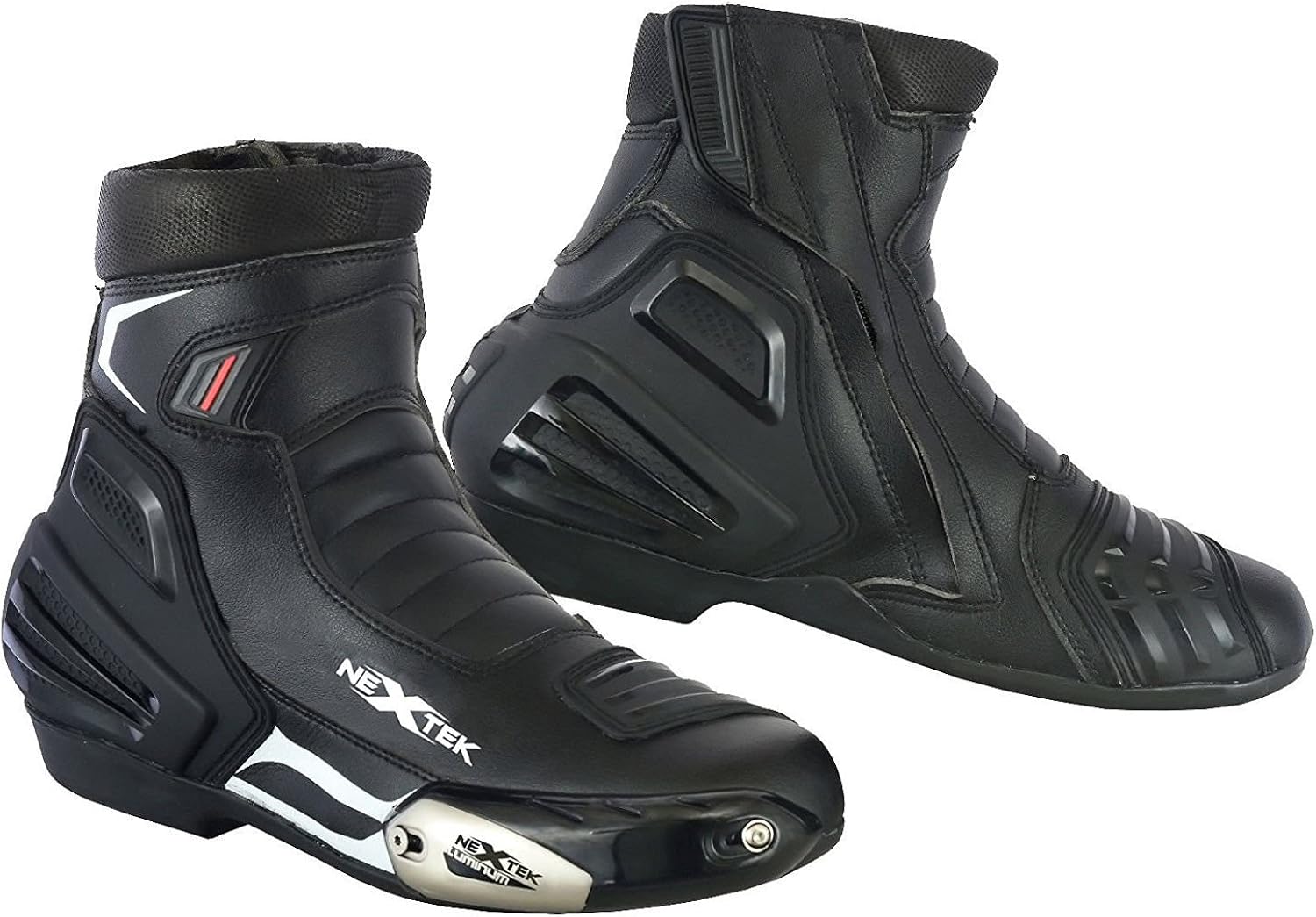 PROFIRST Waterproof Motorbike Boots Motorcycle Armoured Short Ankle ...