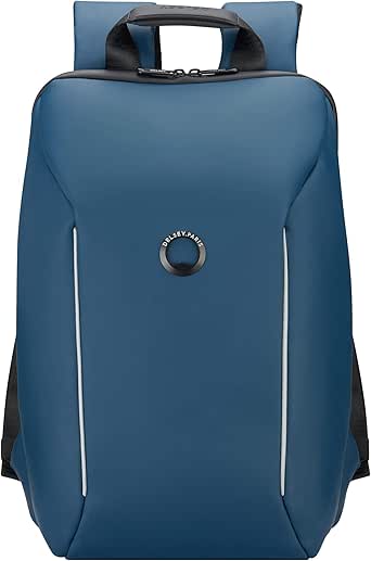 Amazon.com: DELSEY Paris Securain Water-Resistant Laptop Backpack, Navy ...