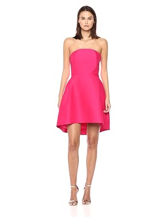 Amazon.com: Halston Heritage Women's Strapless Structured Dress: Clothing