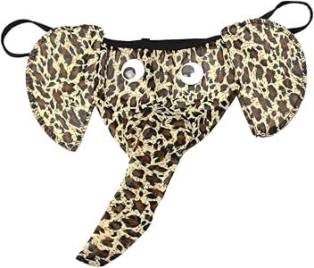 Nueva Tanga Leopardo Hombre Con Diseño Nariz Elefante Ropa Interior ...