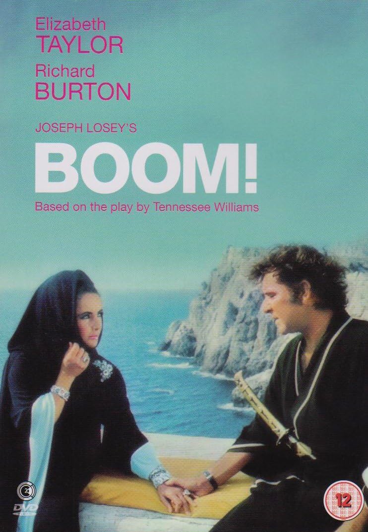 Boom! [1968] [DVD]: Amazon.co.uk: Elizabeth Taylor, Richard Burton ...