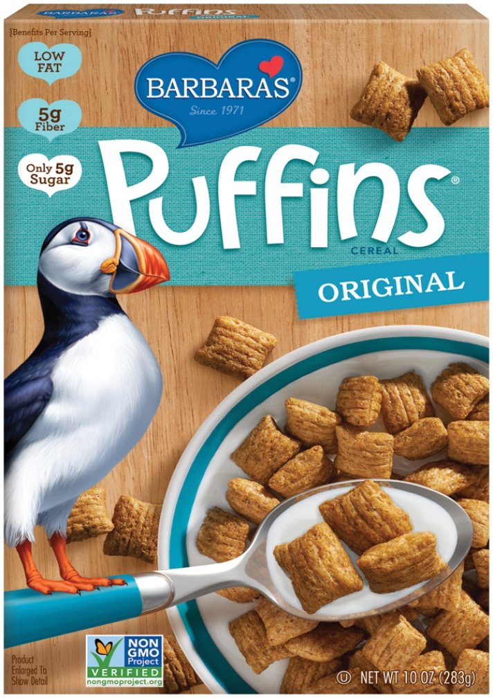 Amazon.com : Barbara's Bakery Puffins Cereal, Peanut Butter, 11 Ounce ...