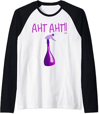 Amazon.com: Aht Aht!! Spray Water Bottle Funny Sayings Trending Aht Aht ...